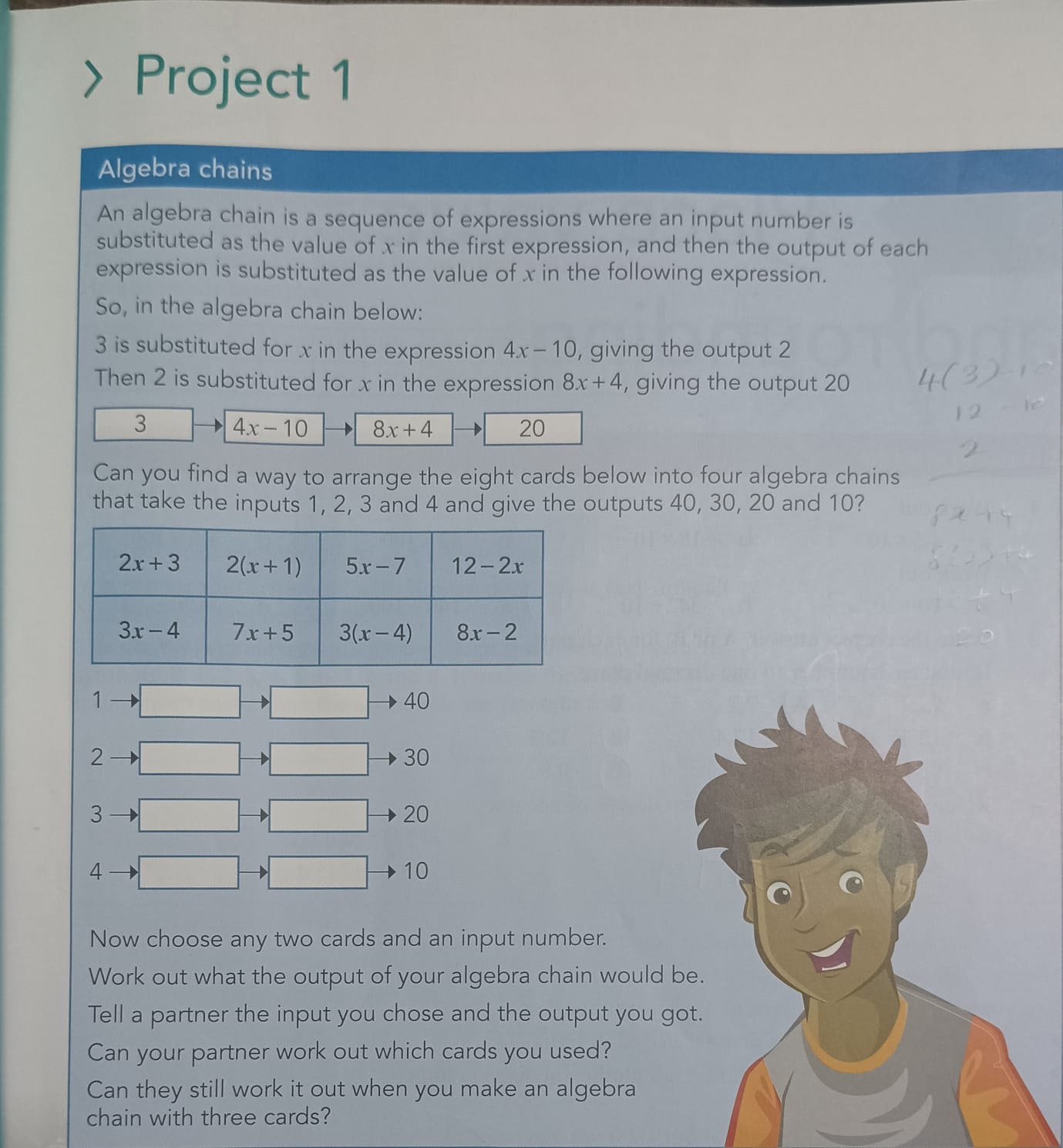 Solved Algebra chainsAn algebra chain is a sequence of | Chegg.com