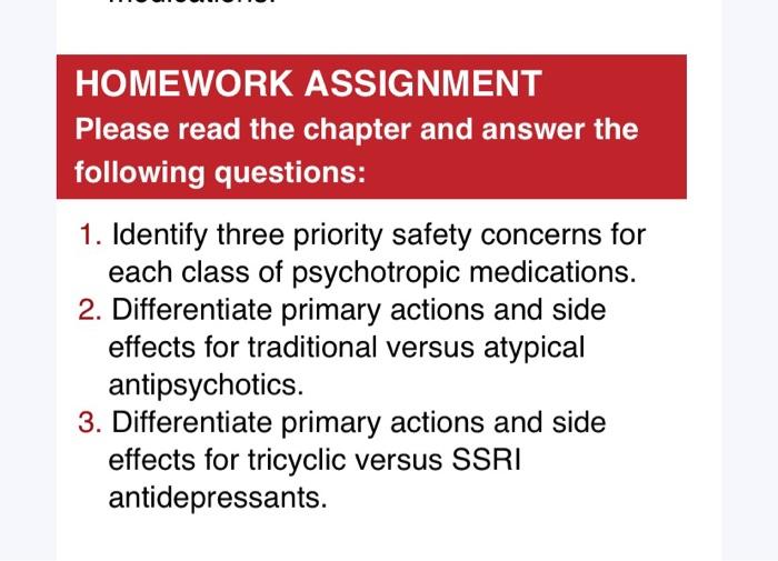 Solved HOMEWORK ASSIGNMENT Please read the chapter and | Chegg.com Solved HOMEWORK ASSIGNMENT Please read the chapter and | Chegg.com
