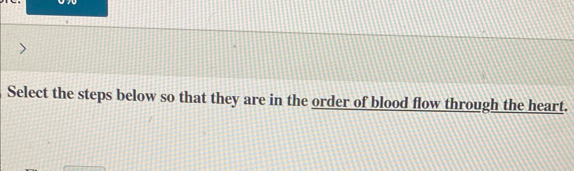 Solved Select the steps below so that they are in the order | Chegg.com