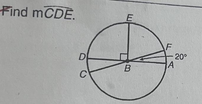 Solved Find mCDE | Chegg.com