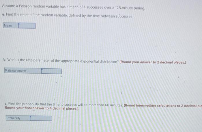 Solved Assume a Poisson random variable has a mean of 4 | Chegg.com