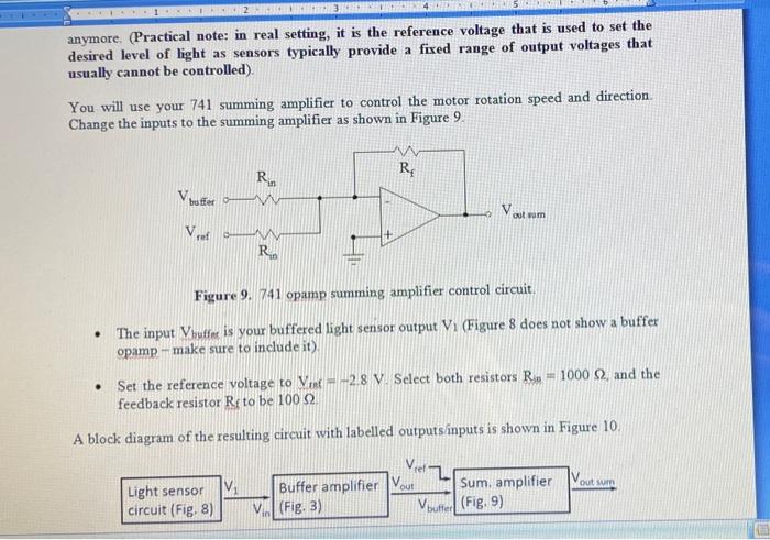 Solved Part C: Automatic Light Level Control Circuit Imagine | Chegg.com
