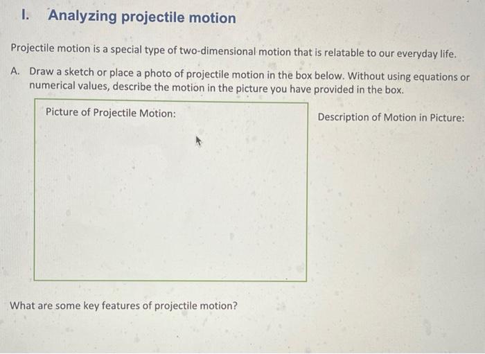 Solved Projectile motion is a special type of | Chegg.com