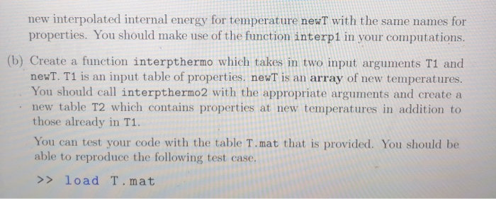 Solved 4 Interpolation Consider a thermodynamic system that | Chegg.com