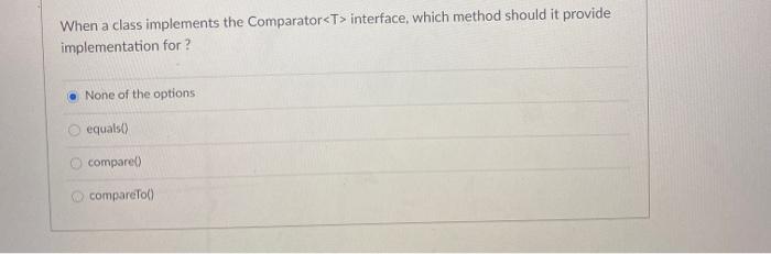 Solved interface is used to sort objects using natural | Chegg.com