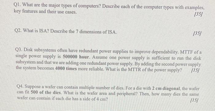 Solved Cs 33755303 Computer Architecture Assignment 1 