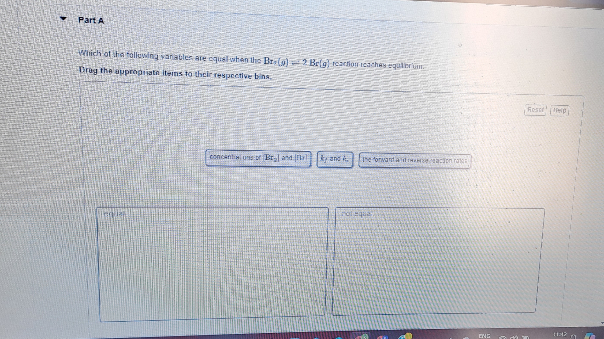 Part AWhich of the following variables are equal when | Chegg.com