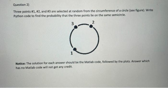 Solved need the code in MATLAB. NOT PYTHON. PLEASE PUT TYPE | Chegg.com