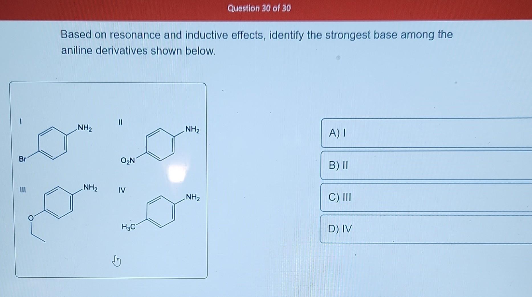 Solved Based on resonance and inductive effects, identify | Chegg.com