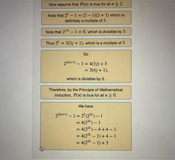 Solved Induction proofs. Please look at both pictures since | Chegg.com