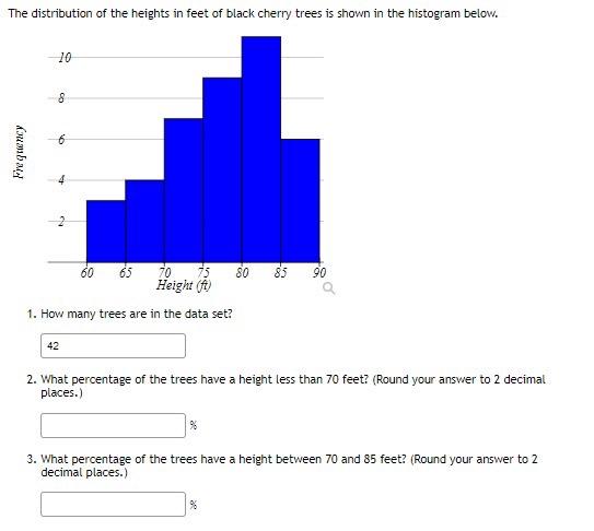 Solved The distribution of the heights in feet of black | Chegg.com
