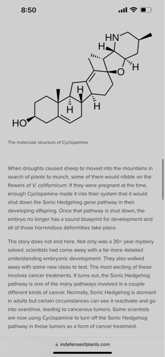 Solved 1. What important Toolkit gene is inhibited to | Chegg.com