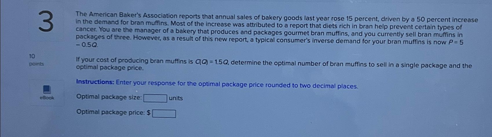 Solved 3 | Chegg.com