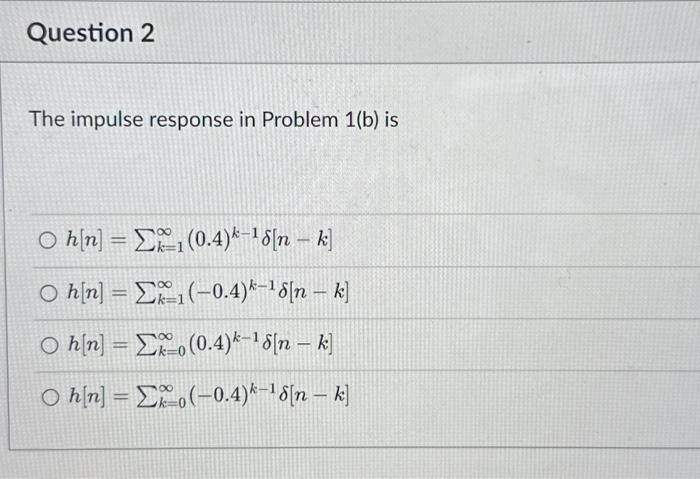 Solved Problem 1 (Computing FIR DT system outputs). For the | Chegg.com