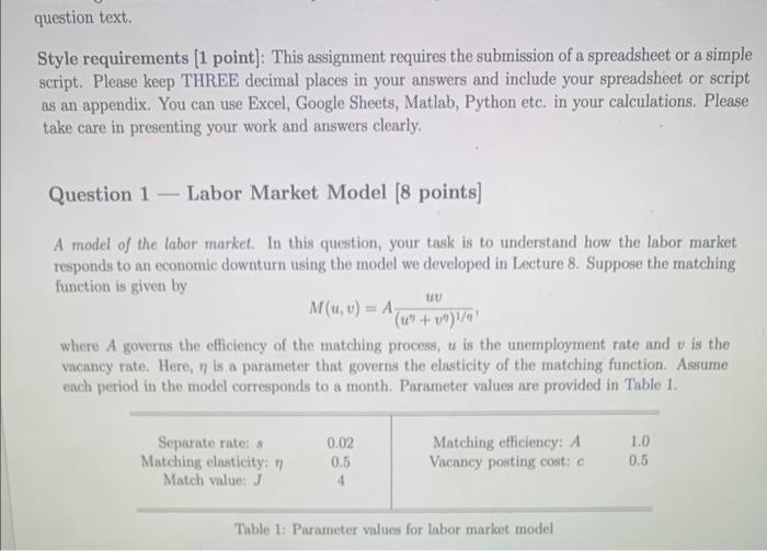 Solved Style requirements [ 1 point]: This assignment | Chegg.com