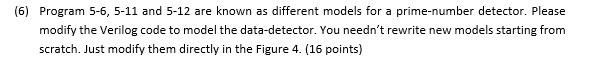 Solved 6) Program 5-6, 5-11 and 5-12 are known as different | Chegg.com