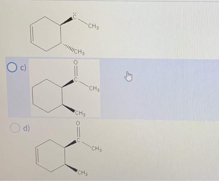 Solved CHheat H3CH a) till сHз *** CH3 ( b) CH3 ***CH3 CH3 | Chegg.com