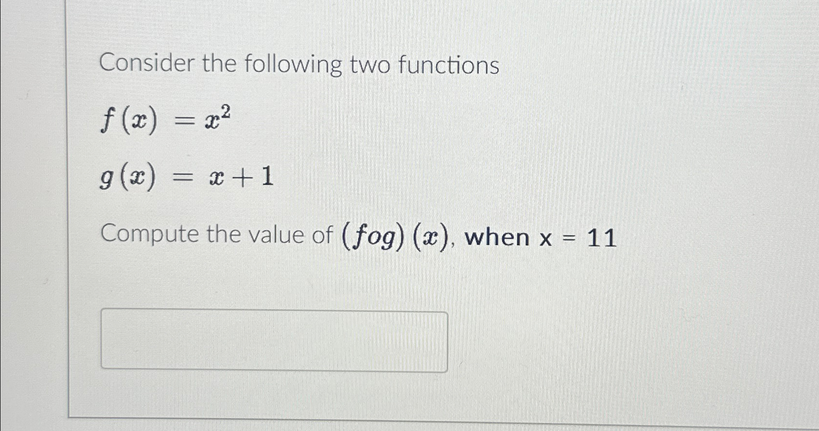 Solved Consider the following two | Chegg.com