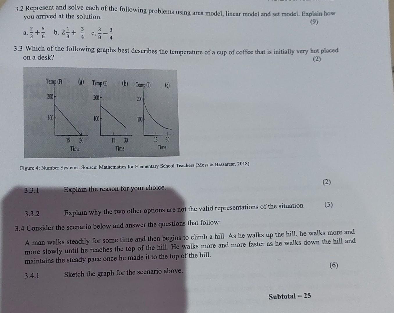 Solved 3.2 Represent and solve each of the following | Chegg.com