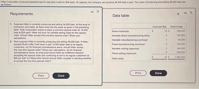 Solved Requirements Data table 1. Suppose Himer is currently | Chegg.com