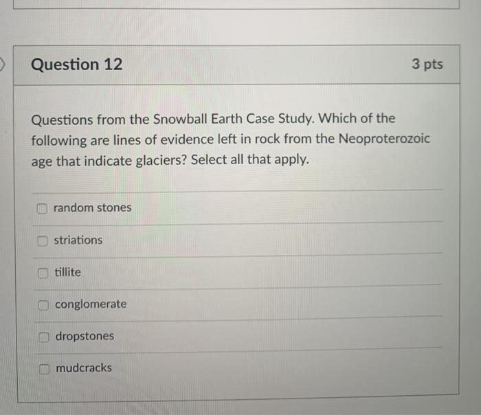 Solved Question 8 4 pts The Great Oxygen Catastrophe led | Chegg.com