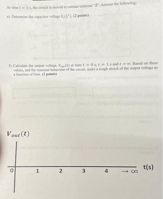 Solved For all time t