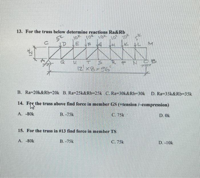 Solved 6. For the beam below determine reaction Ran? tol %. | Chegg.com