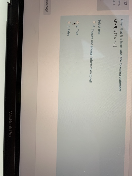 Solved Label the following argument: It's snowing only if | Chegg.com