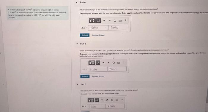Solved ardiar. - Part B - ParcWhat is the change in the | Chegg.com