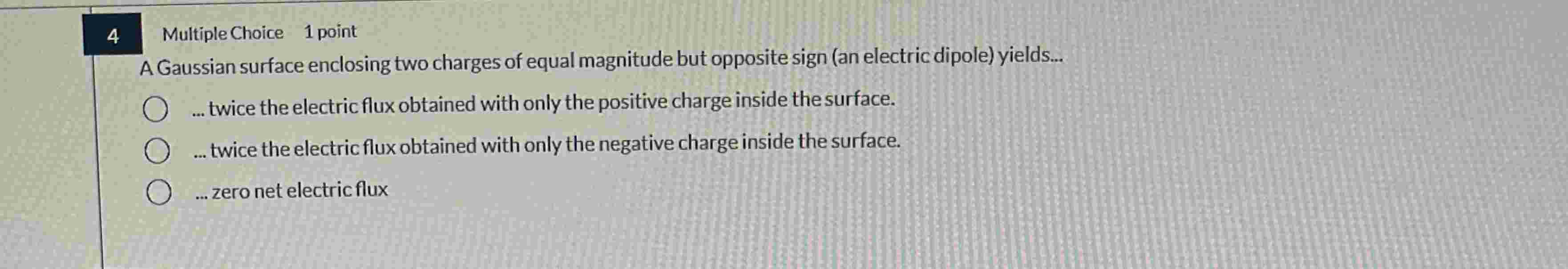 Solved A Gaussian surface enclosing two charges of equal | Chegg.com