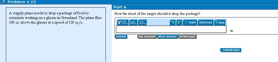 Solved A supply plane needs to drop a package of food to | Chegg.com