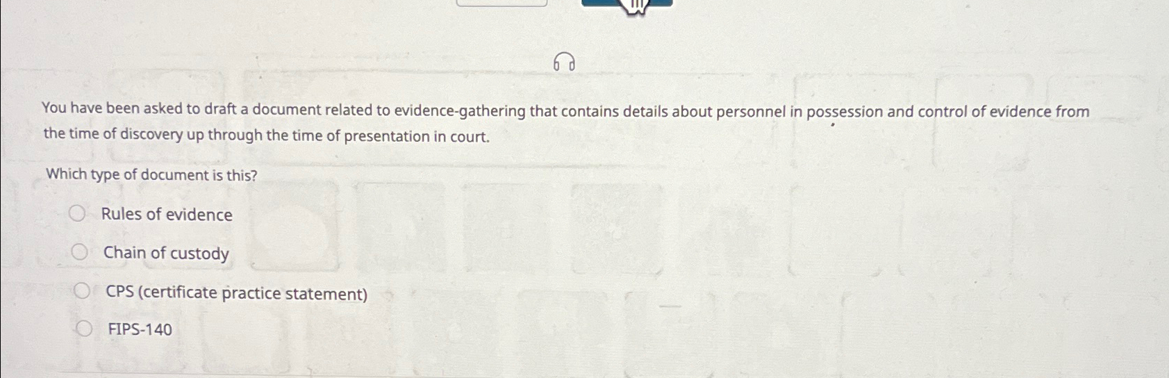 Solved You have been asked to draft a document related to | Chegg.com