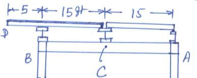 Solved 6-31. A uniform live load of 0.6 k/ft and single | Chegg.com