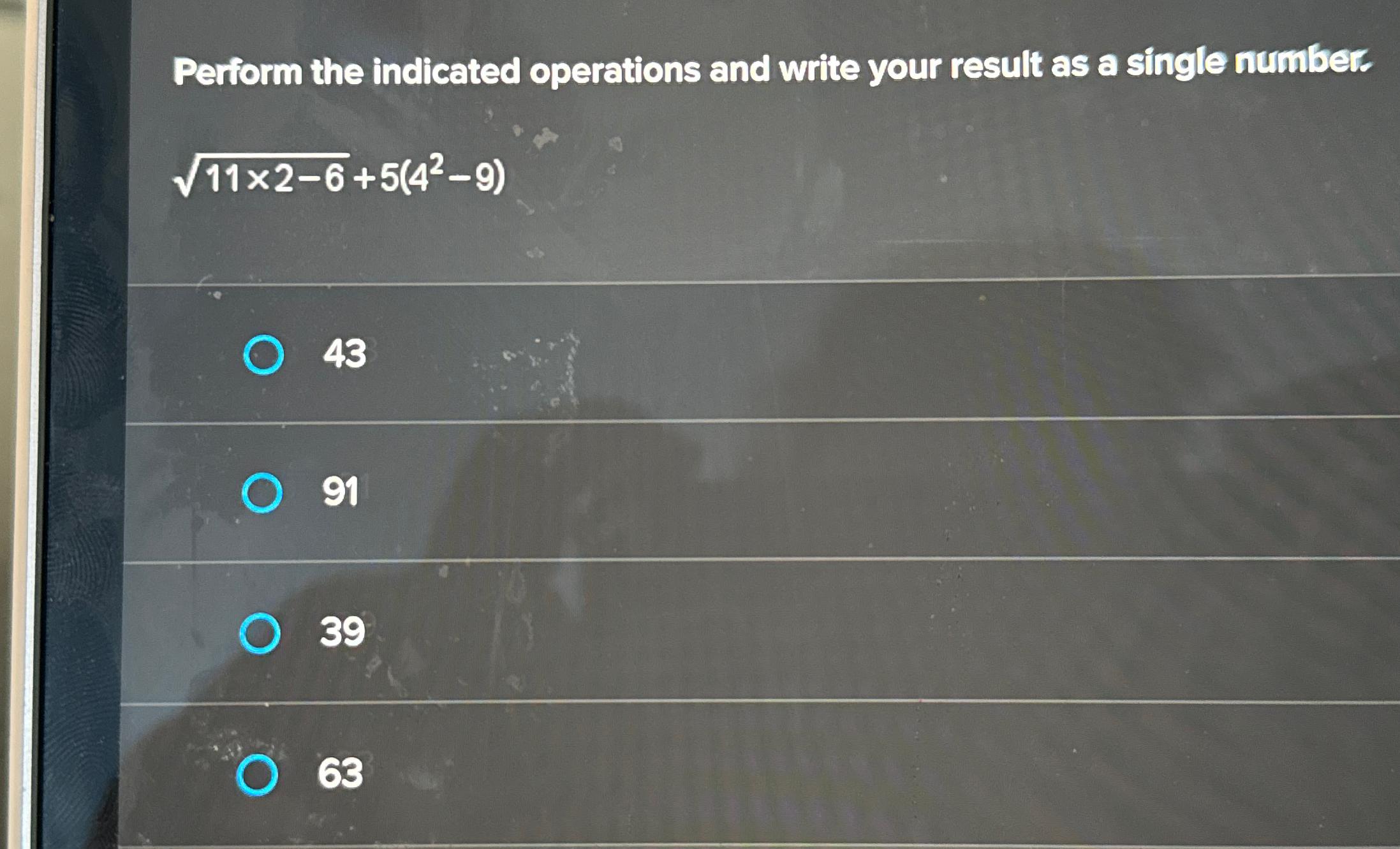 Solved Perform the indicated operations and write your | Chegg.com