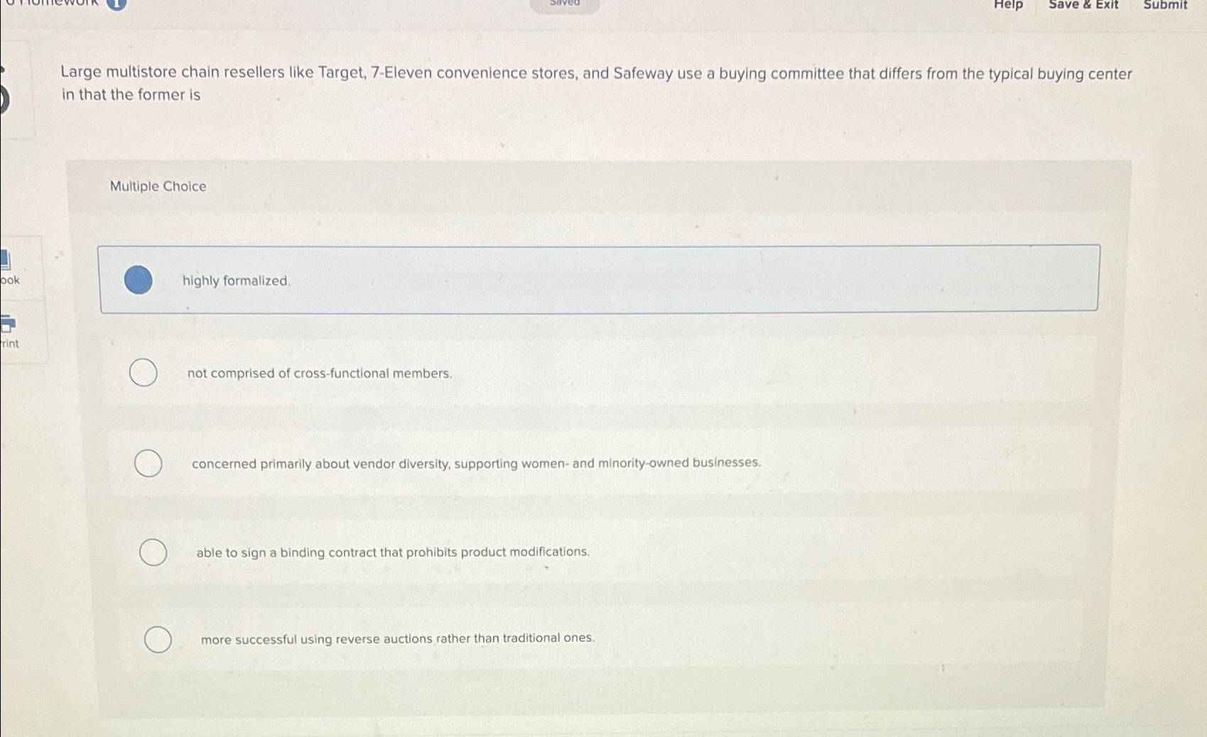 Solved Large multistore chain resellers like Target, | Chegg.com