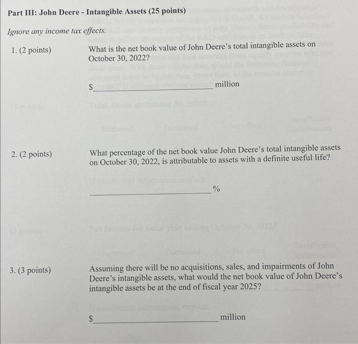 Solved DEERE \& COMPANYDEERE \& COMPANY CONSOLIDATED BALANCE | Chegg.com