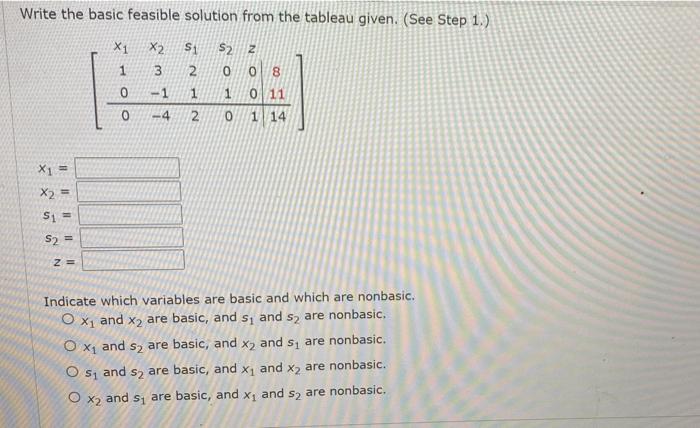 Solved Set up the simplex tableau for the exercise. Do not | Chegg.com
