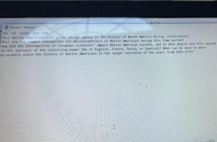 Solved "Untitled - Notepad File Edit Format View Help Have | Chegg.com