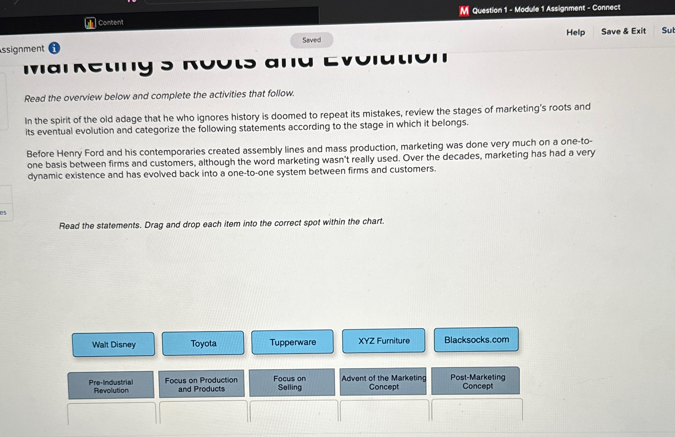 Solved ContentQuestion 1 - ﻿Module 1 ﻿Assignment - | Chegg.com