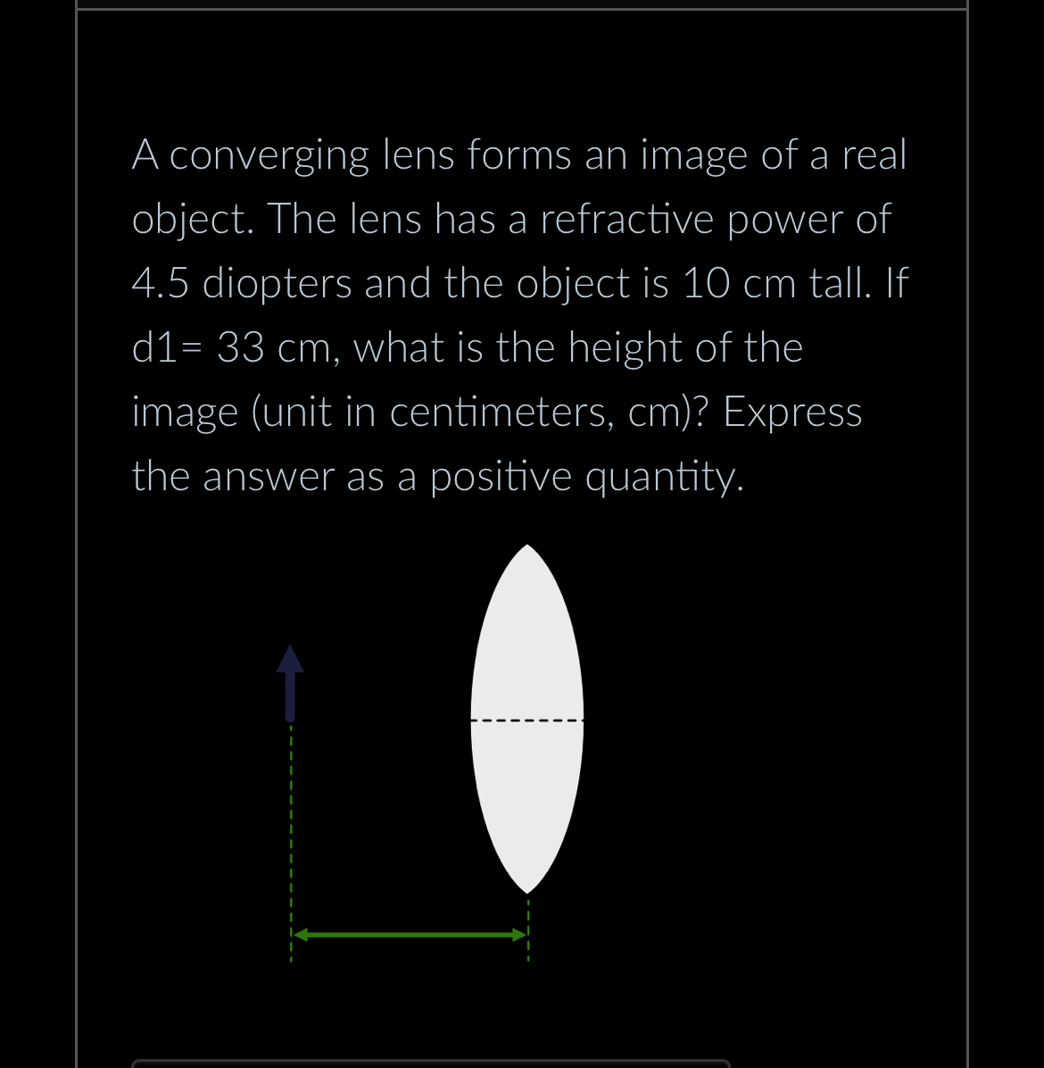 Solved A converging lens forms an image of a real object. | Chegg.com
