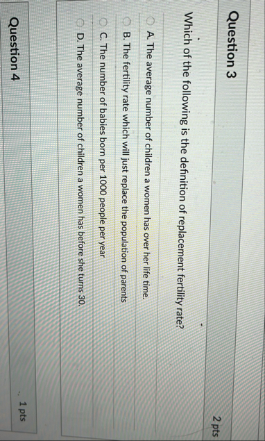 Solved Question 32 ﻿ptsWhich of the following is the | Chegg.com