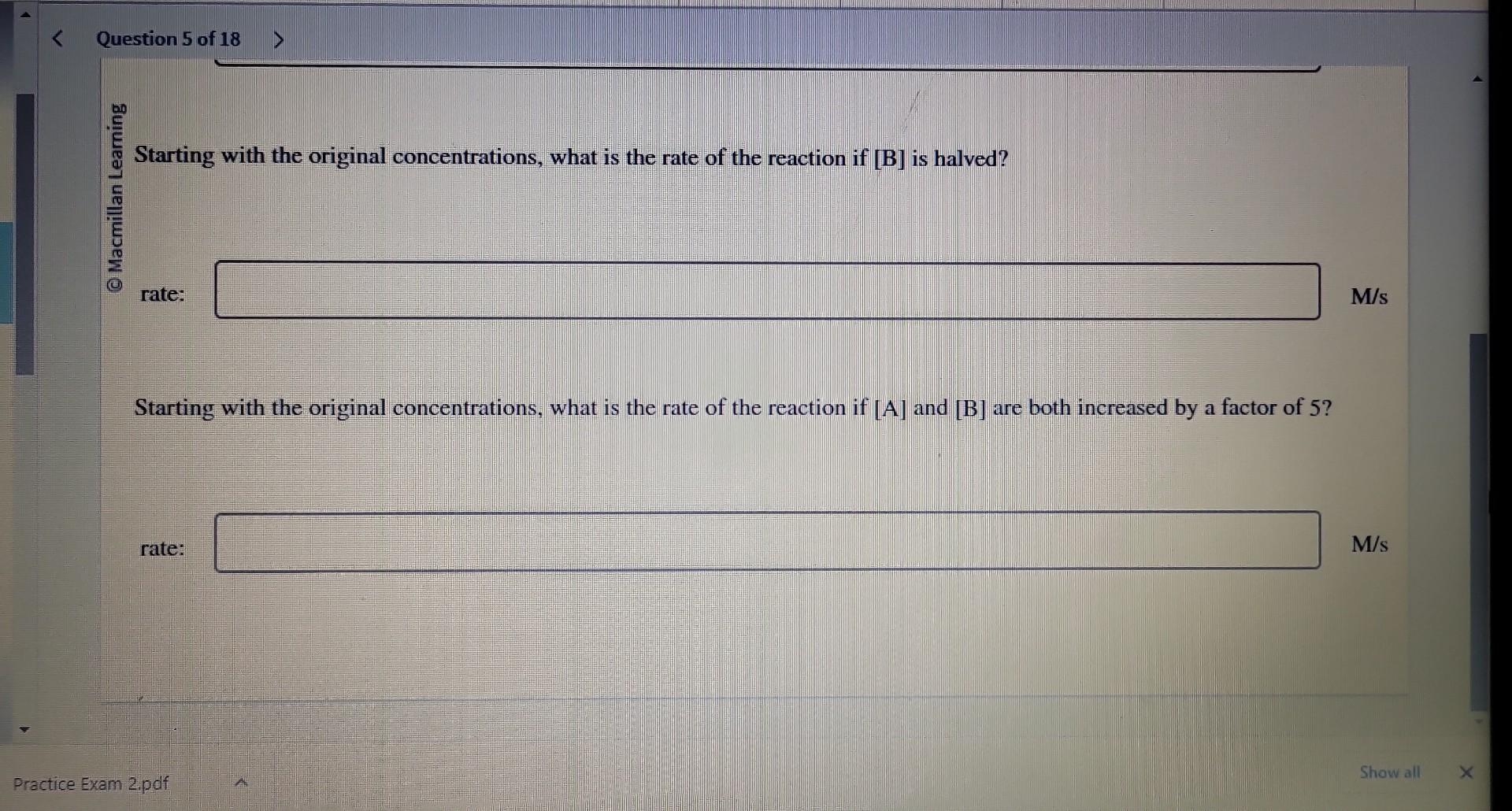 Solved For the multi-step reaction A+B C+D the rate-limiting | Chegg.com