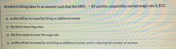 Solved Assume Labor Is The Only Variable Input And That An