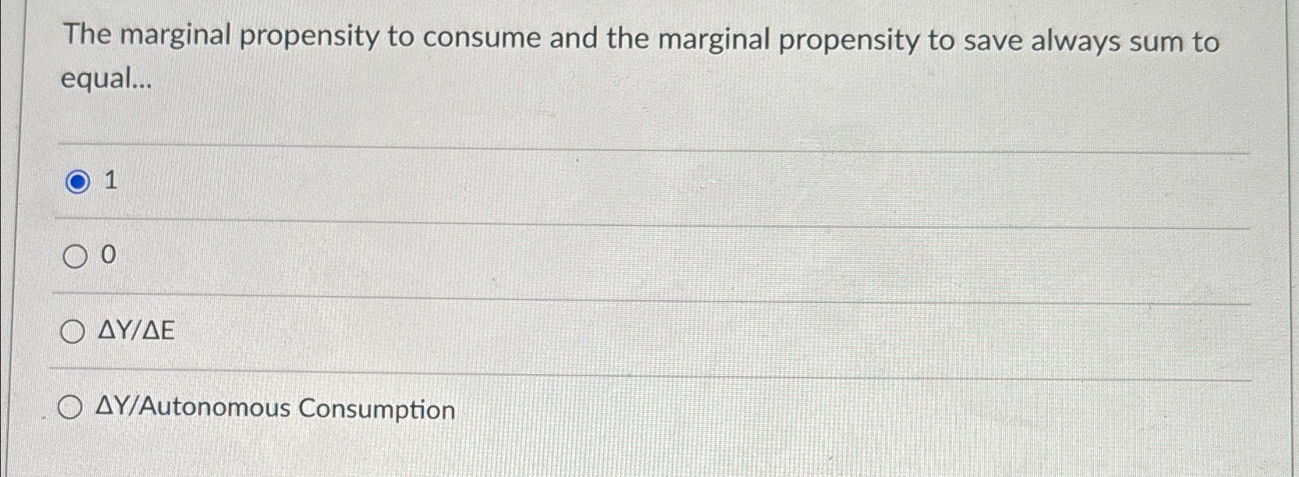 Solved The marginal propensity to consume and the marginal | Chegg.com