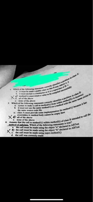 Solved Consider the code given below assuming that it was | Chegg.com