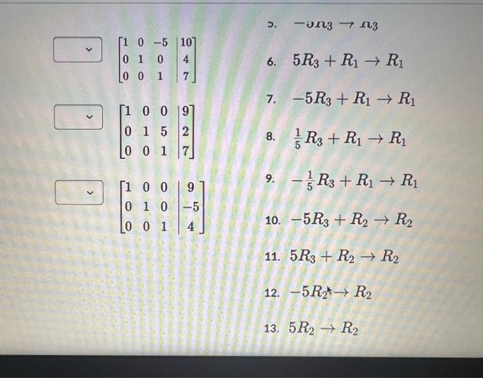 Solved Determine if the matrix is in reduced form. If not, | Chegg.com