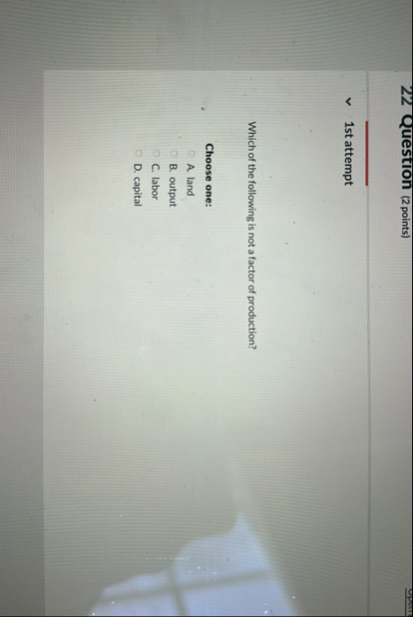 Solved 22 ﻿Question (2 ﻿points)1st attemptWhich of the | Chegg.com