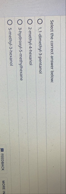 Solved Select the correct answer | Chegg.com