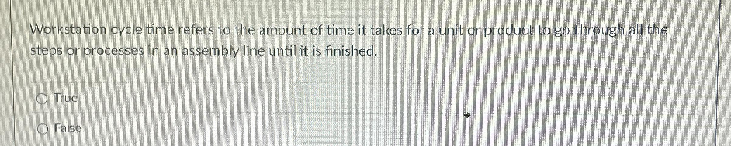 High Quality SOLUTION Workstation cycle time refers to the amount of time | Chegg.com