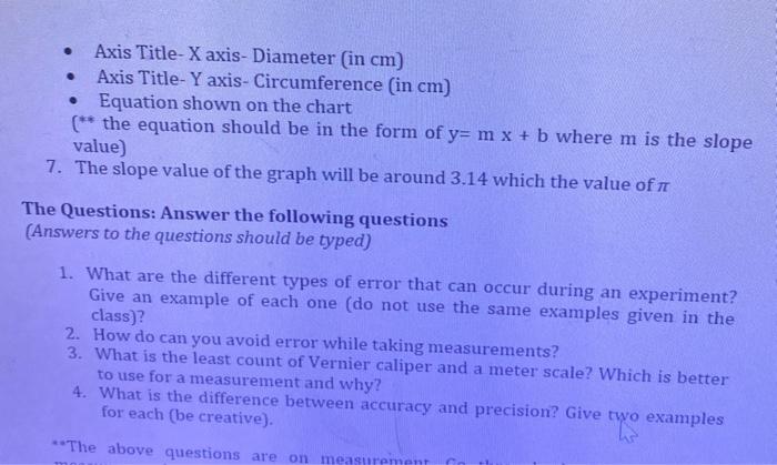 Solved Part Two (To plot a graph between Circumference and | Chegg.com